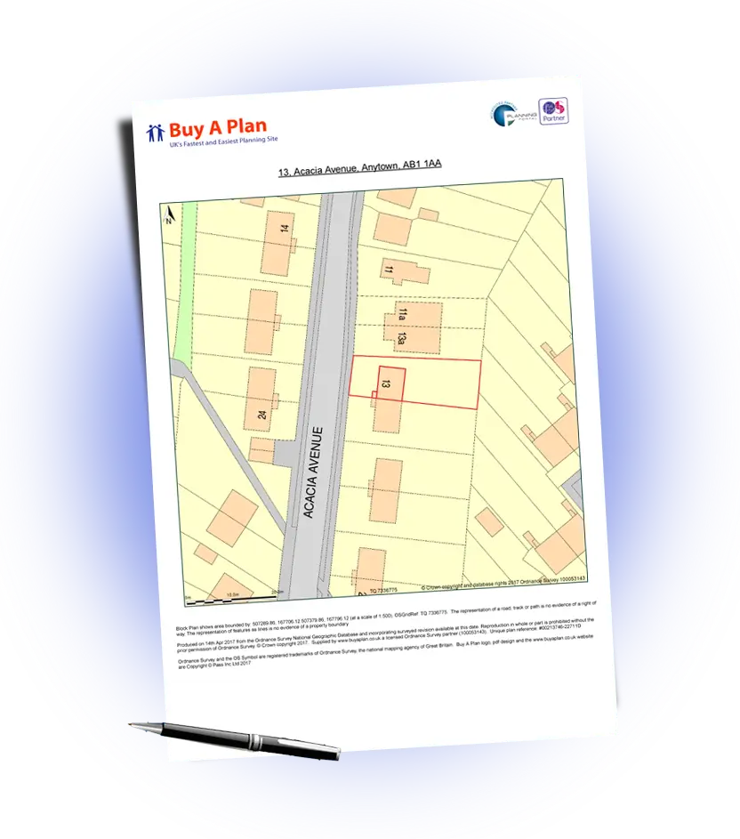 CAD-Ready, Detailed Maps Starting at Just £14.44 | BuyAPlan