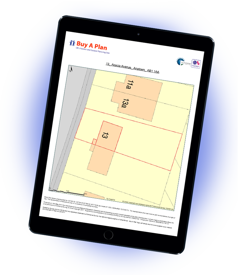 Block Plans for Planning Applications - £7.99 | BuyAPlan