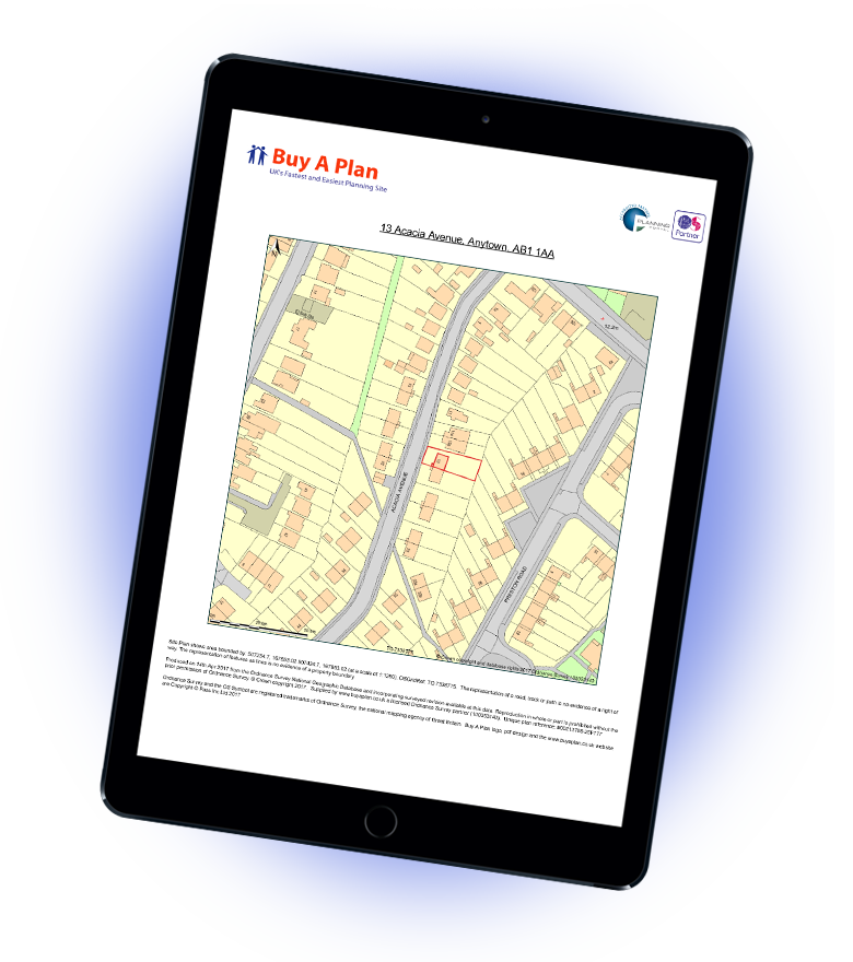 1:1250 Scale Site & Block Plans £13 - Free Preview| BuyAPlan