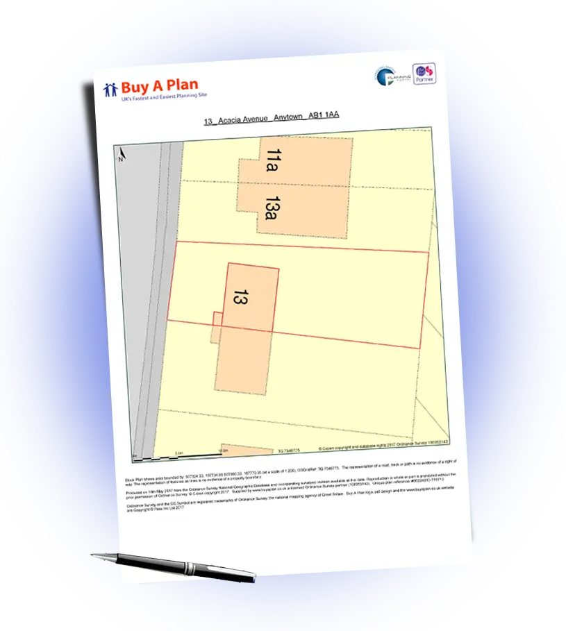1:200 Scale Site & Block Plans £7.99 - Preview Free | BuyAPlan