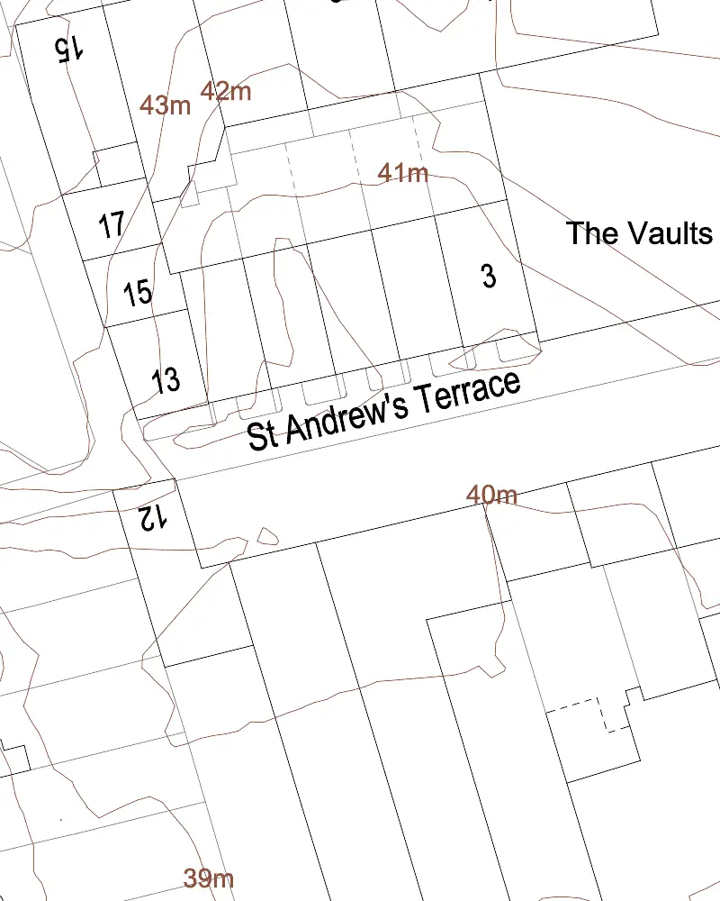 1m contours available to order with OS MasterMap®